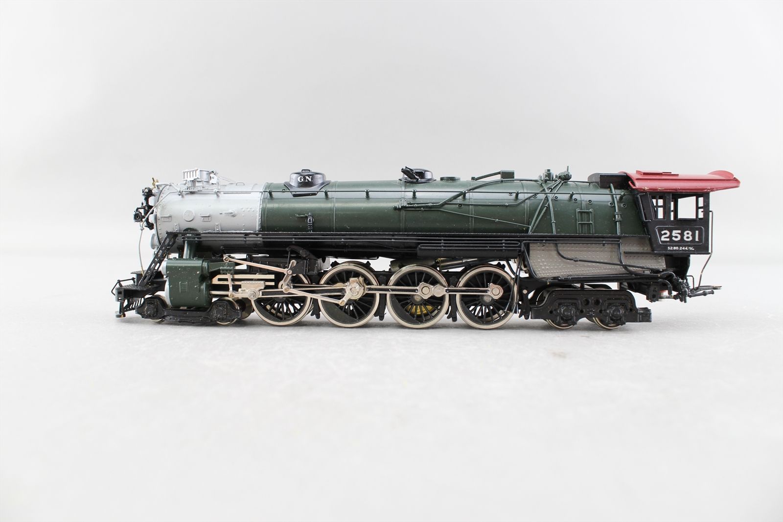 HO Brass Model - PFM 143 GN Great Northern S-2 4-8-4 #2581 - F/P - 1971 ...