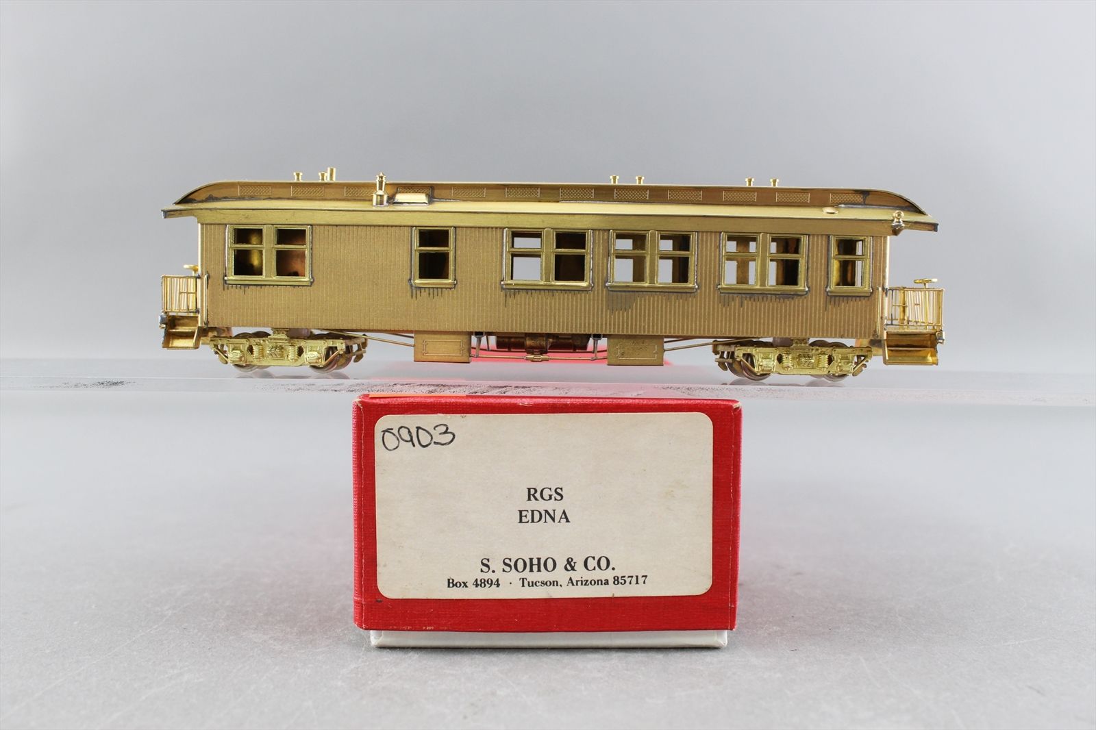 HOn3 Brass Model - Soho 0903 RGS Rio Grande Southern Business Car Edna ...