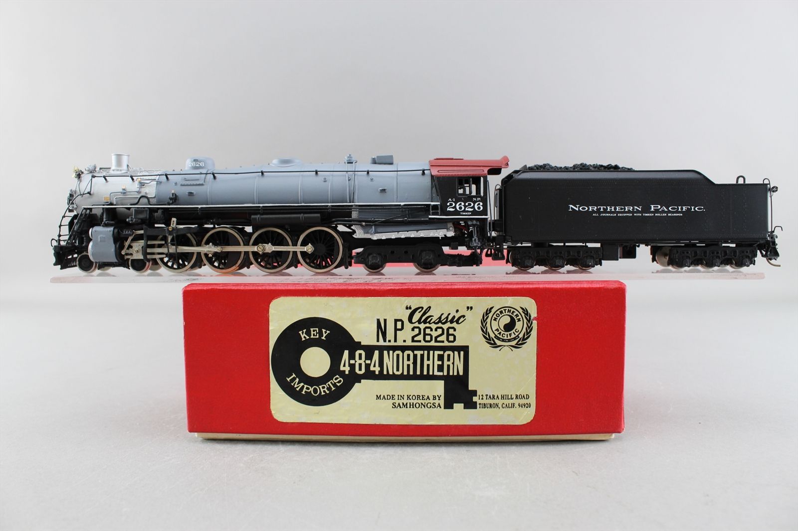 HO Brass Model - Key NP Northern Pacific 4-8-4 A-1 Northern Ex Timken ...