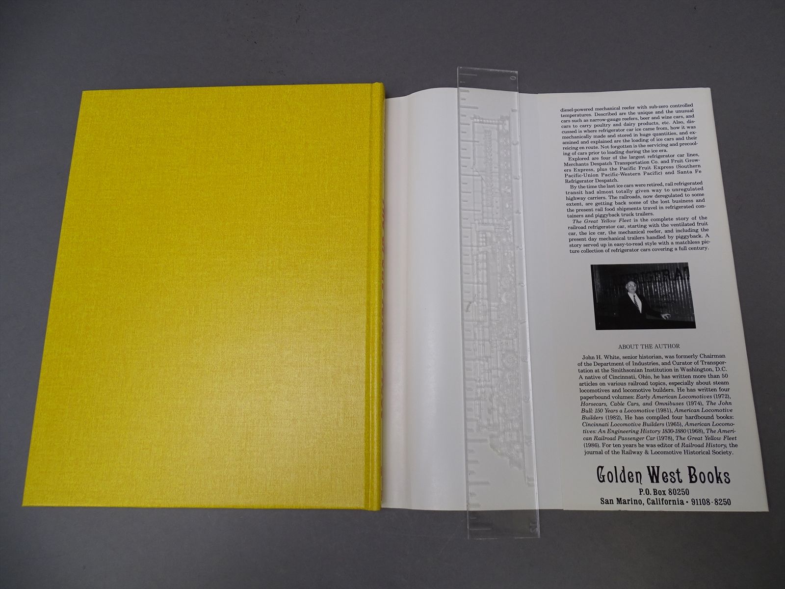 Railroad Book - The Great Yellow Fleet: A History of American Railroad ...