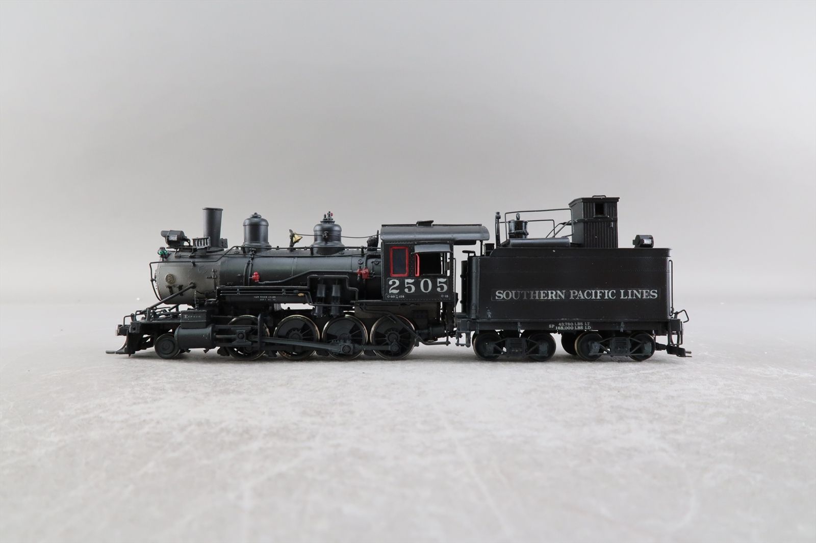 HO Brass Model - ALCO S-134 SP Southern Pacific 2-8-0 C-15 #2505 - Custom + Weathered - 1979 Run ...