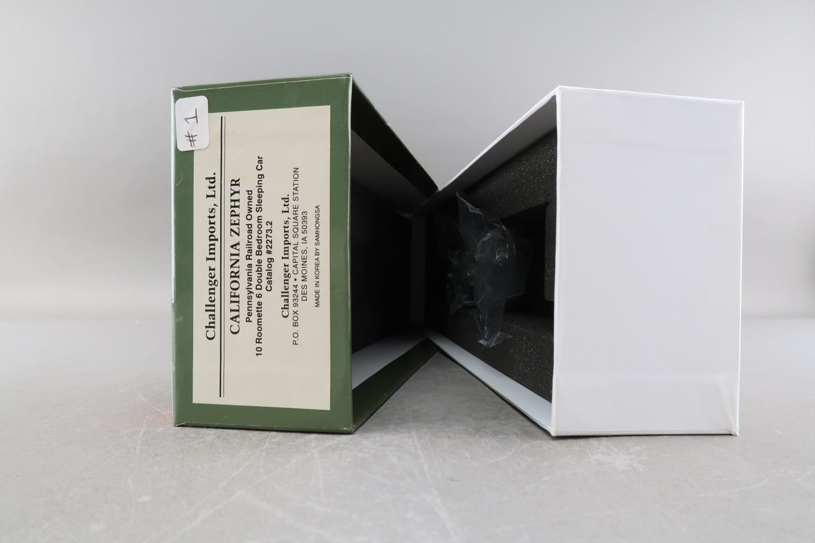 HO Brass Model - CIL 2273.2 PRR Pennsylvania CA California Zephyr 10-6 ...