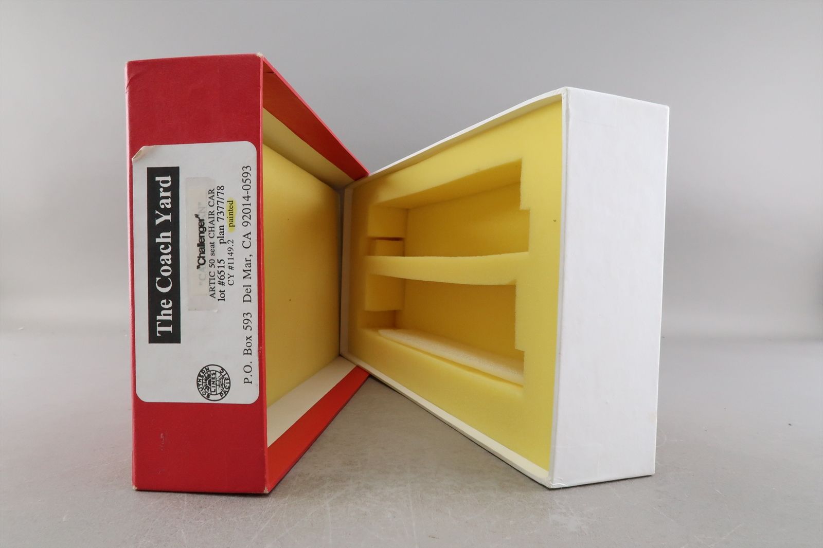 HO Brass Model - TCY 1149.2 SP Southern Pacific Articulated Chair The ...