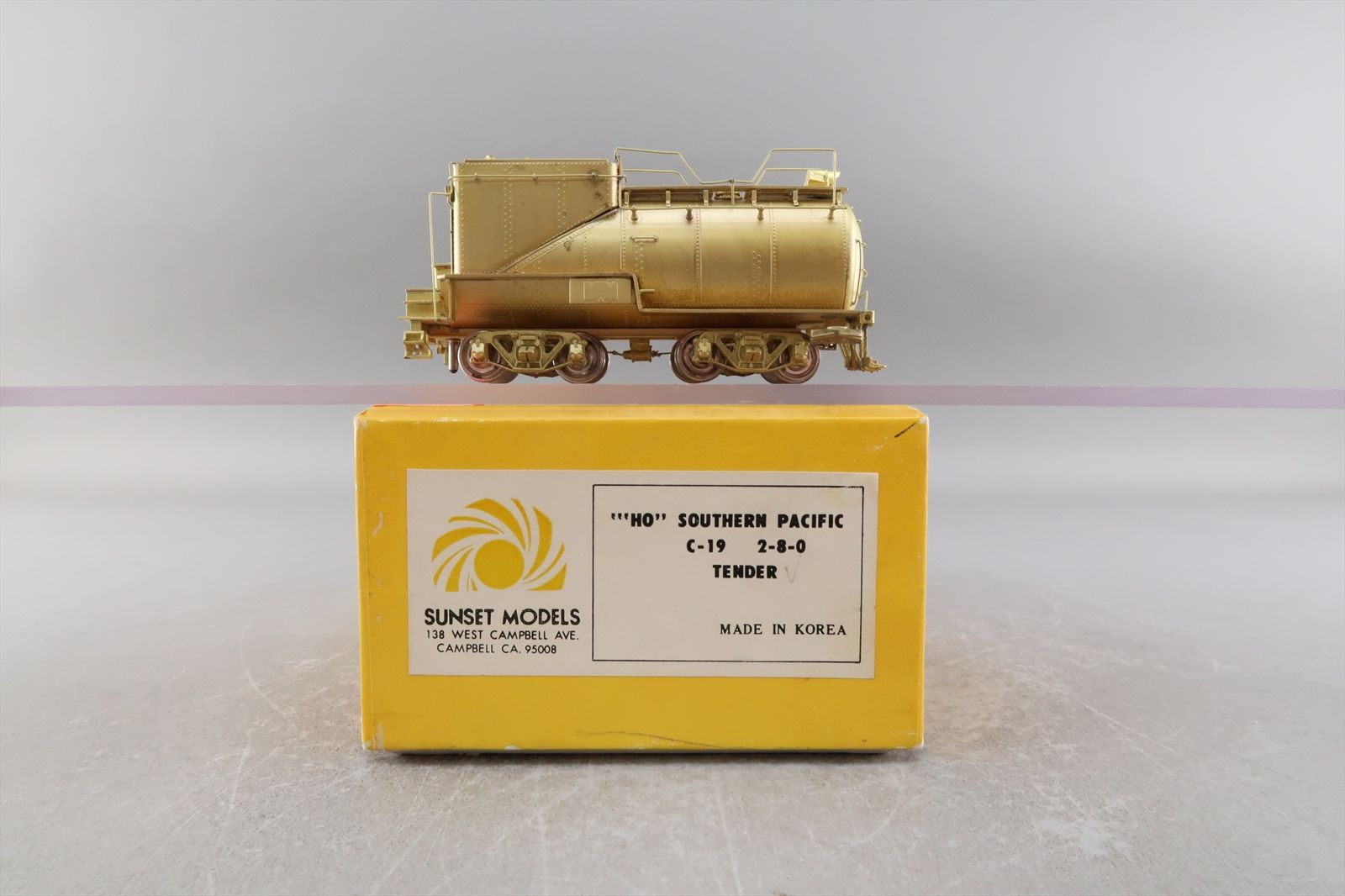 HO Brass Model - Sunset SS SP Southern Pacific Vandy Vanderbilt Tender ...