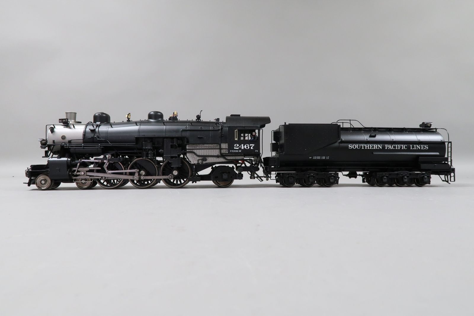 O Brass Model - Sunset SP Southern Pacific P-8 4-6-2 #2467 - F/P - 2006 ...