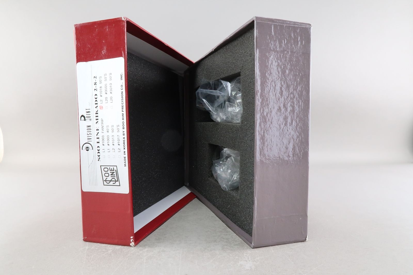 HO Brass Model - DP SOO Line L2 2-8-2 1950's Era #1018 - F/P - 2001 Run ...