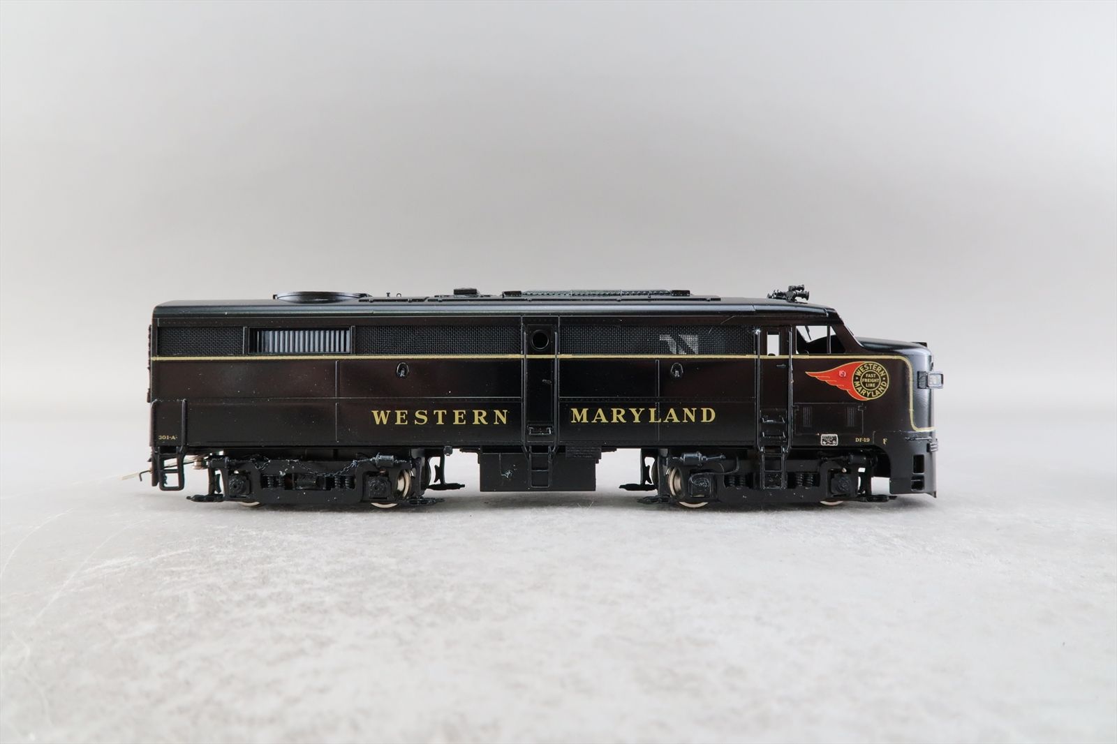 HO Brass Model - Key CS#72 WM Western Maryland ALCO FA-2 A-A Set ...