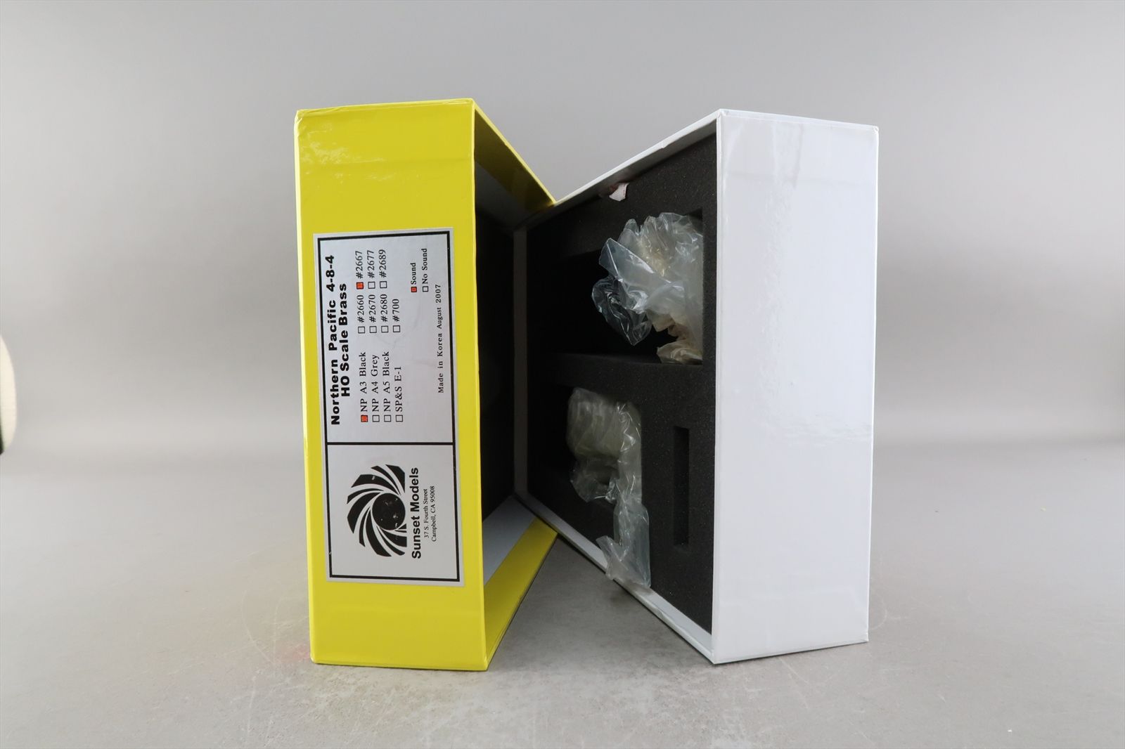 HO Brass Model - Sunset NP Northern Pacific A-3 4-8-4 #2667 - F/P ...