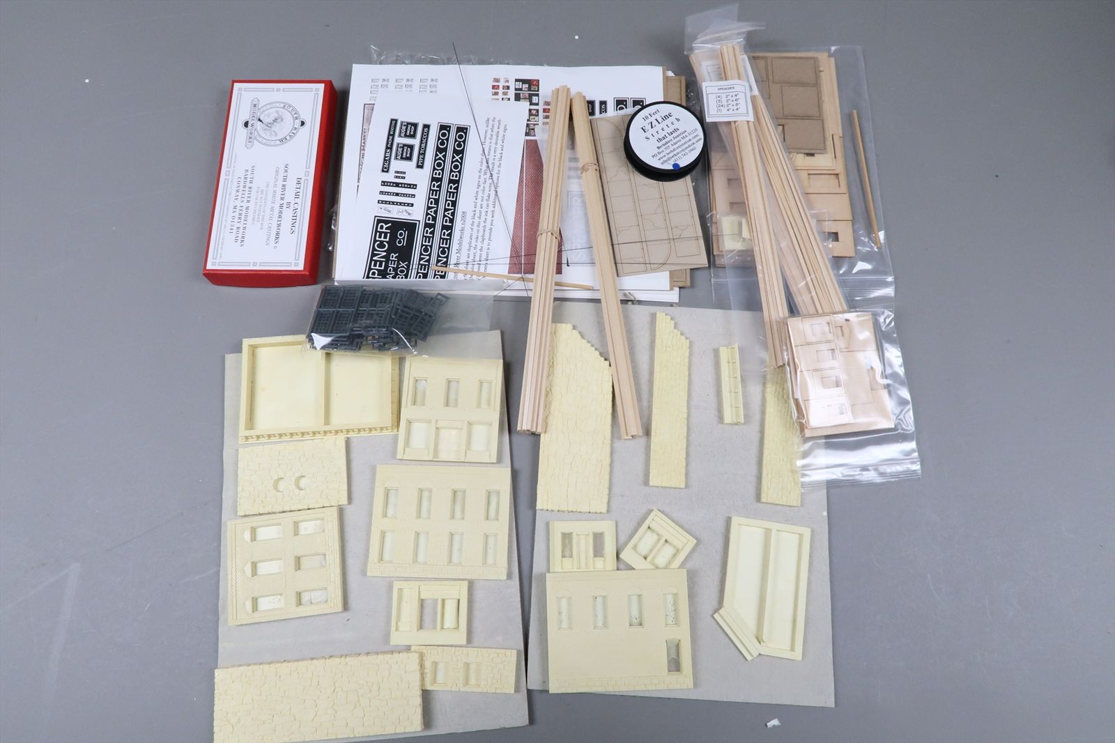 HO Craftsman Kit - SRMW South River Model Works Kit #310 Spencer Paper ...