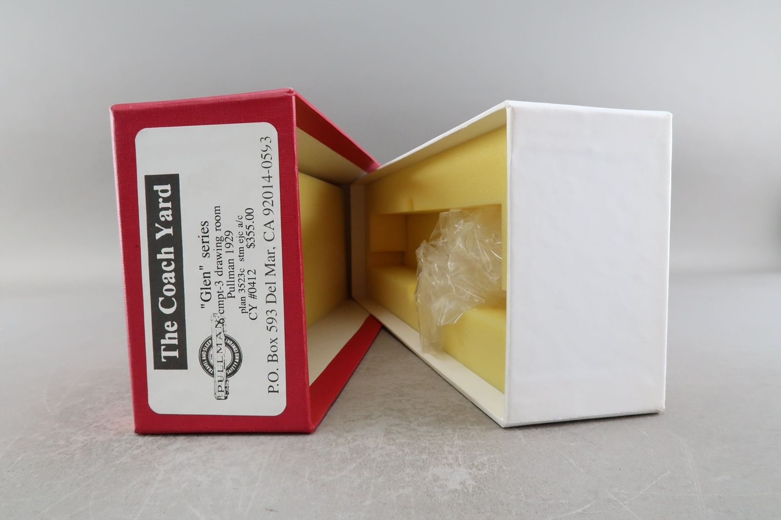 HO Brass Model - TCY 0412 Pullman 6-3 HW Heavyweight Sleeper Glen ...