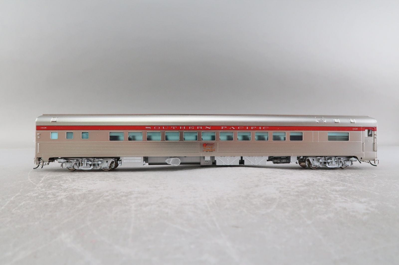 HO Brass Model - TCY 0935 SP Southern Pacific Budd 44 Seat Chair Car 83-C-4 #2376 - Custom ...