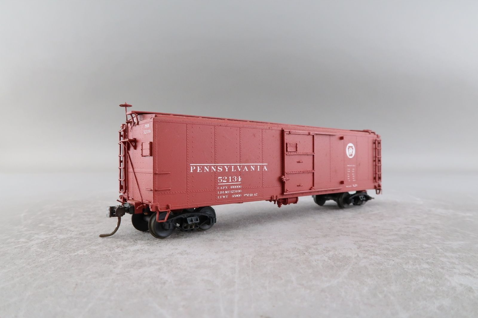 HO Brass Model - OMI 3018 PRR Pennsylvania X-28 Boxcar Box Car #52134 ...