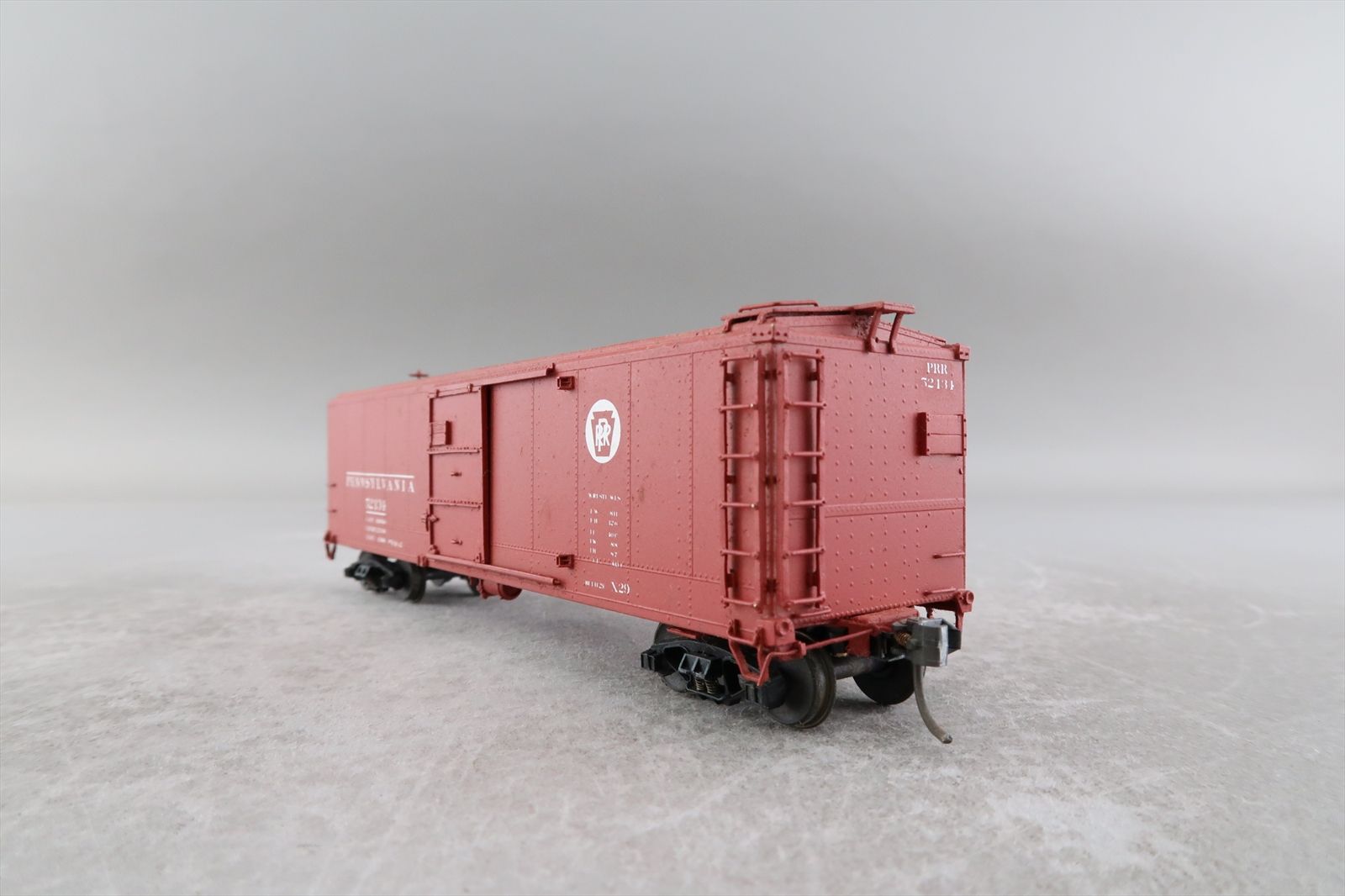 HO Brass Model - OMI 3018 PRR Pennsylvania X-28 Boxcar Box Car #52134 ...