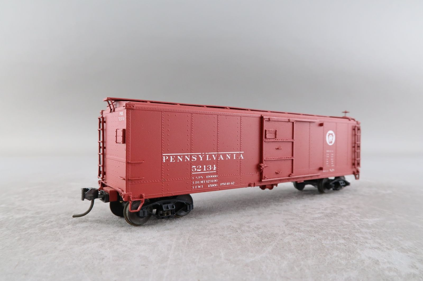 HO Brass Model - OMI 3018 PRR Pennsylvania X-28 Boxcar Box Car #52134 ...