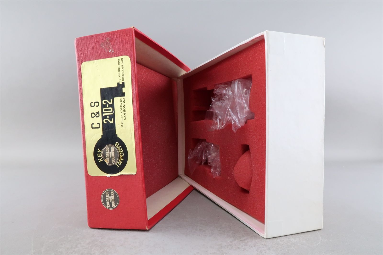 HO Brass Model - Key C&S Colorado & Southern 2-10-2 - Unpainted - 1978 ...