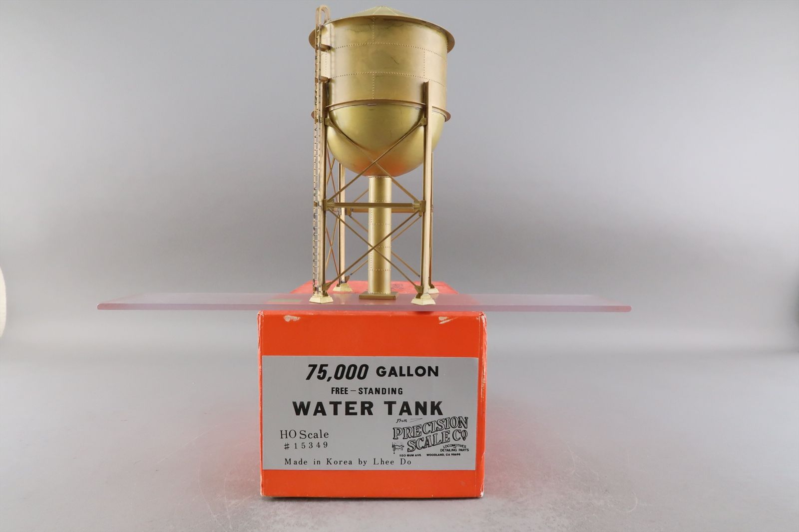 HO Brass Model - PSC 15349 75,000 Gallon Free-Standing Water Tank ...