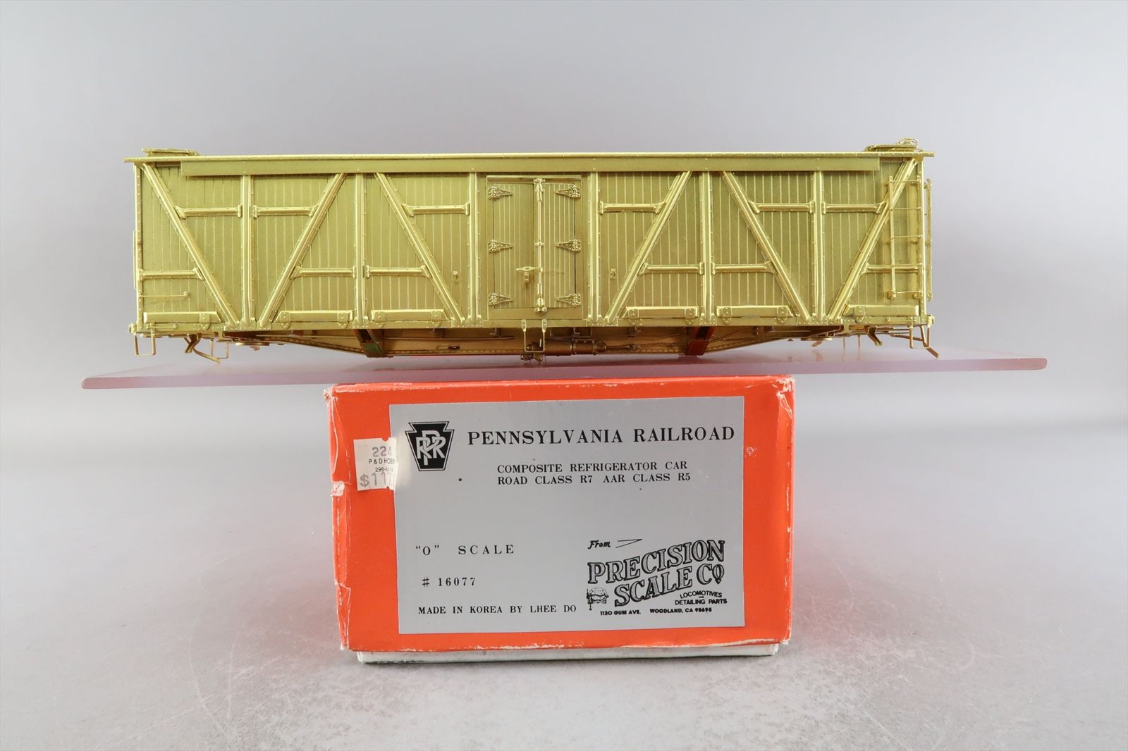 O Brass Model - PSC 16077 PRR Pennsylvania R7 AAR Class RS Composite ...