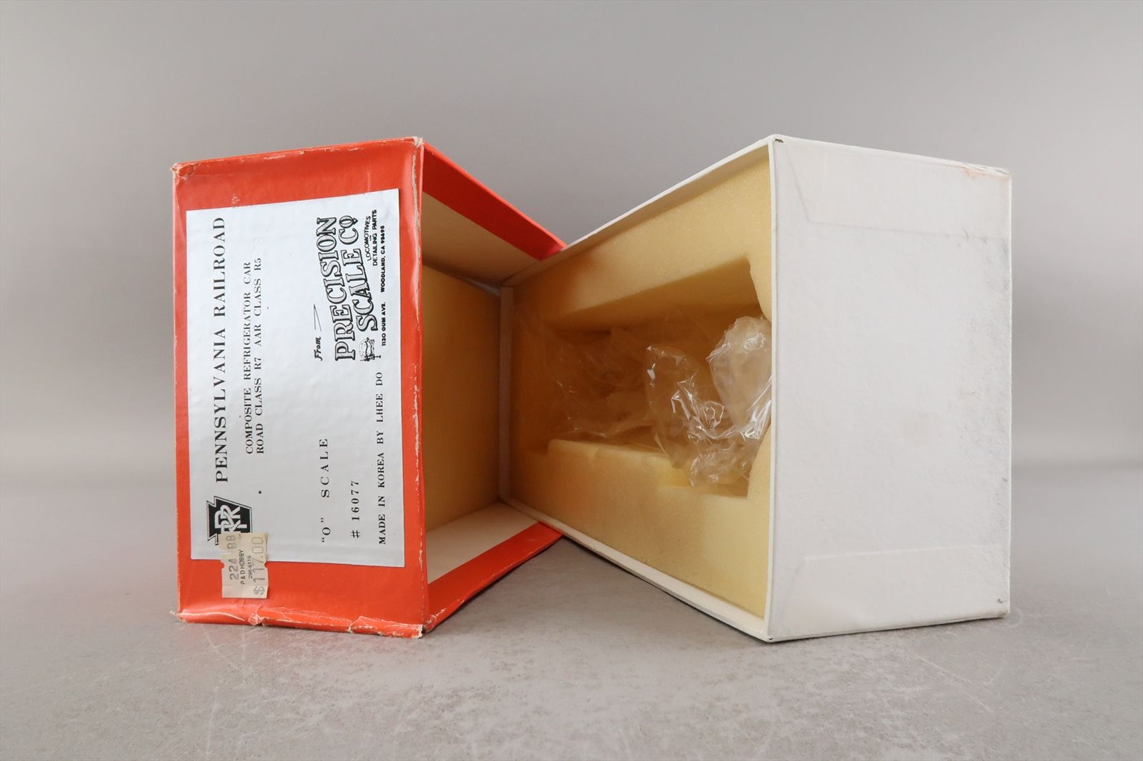 O Brass Model - PSC 16077 PRR Pennsylvania R7 AAR Class RS Composite ...