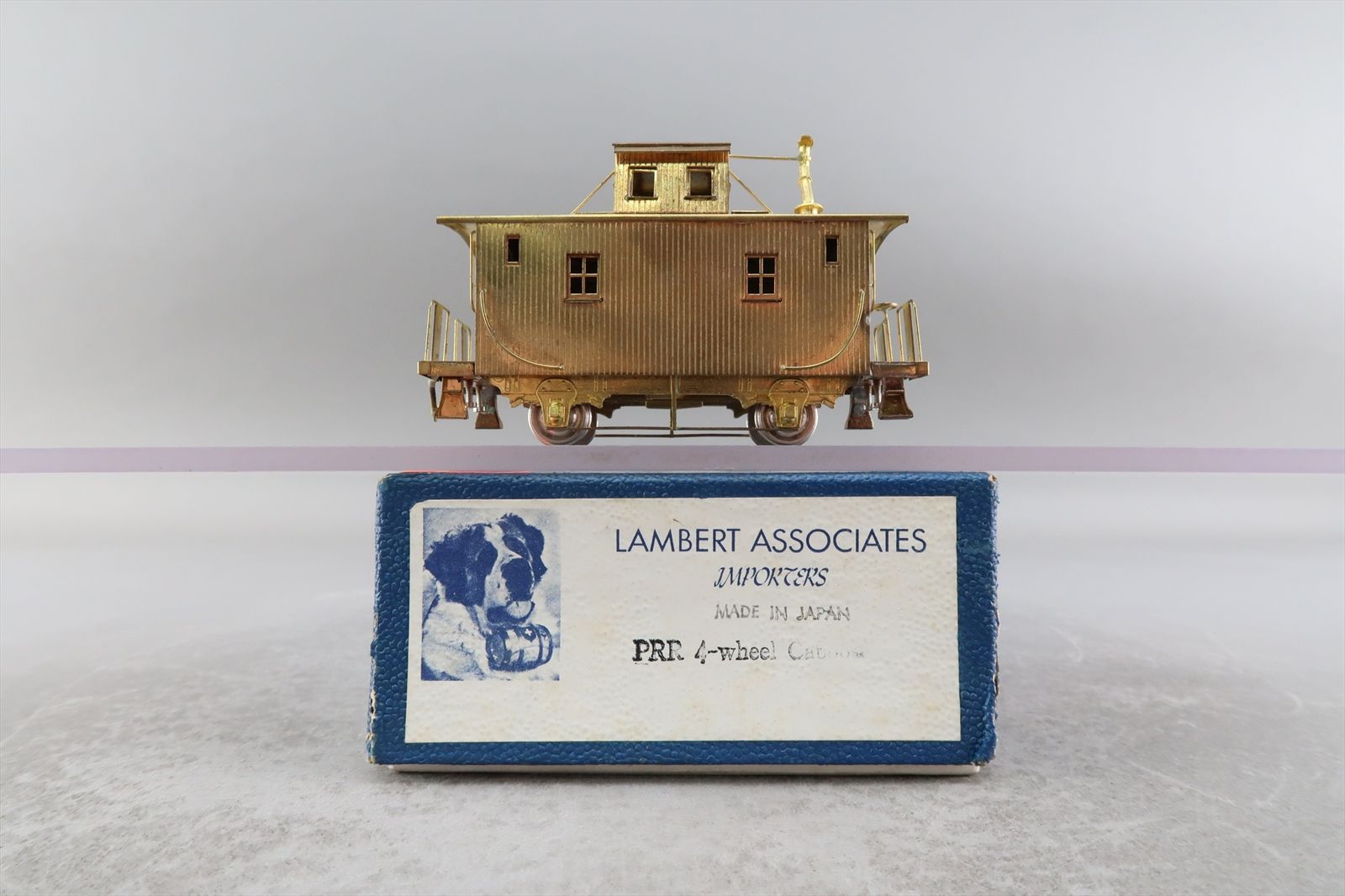 HO Brass Model - Lambert 702 PRR Pennsylvania 4 Wheel Bobber Caboose ...