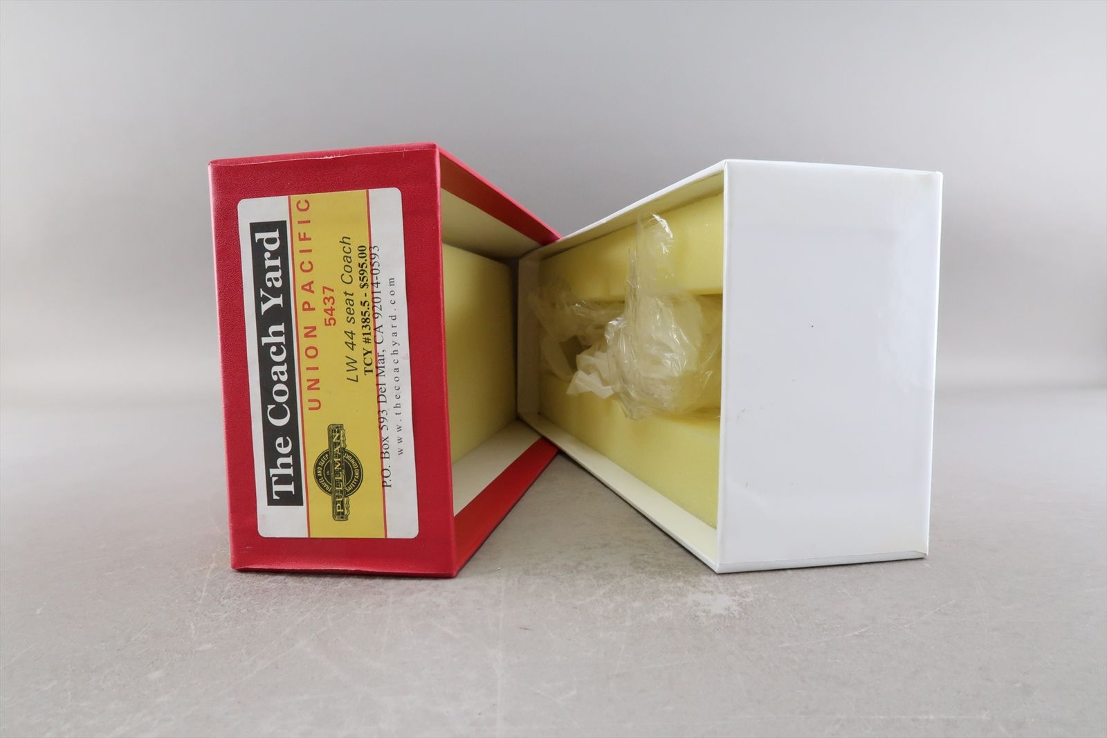 HO Brass Model - TCY 1385.5 UP Union Pacific LW 44 Seat Coach #5437 - F ...