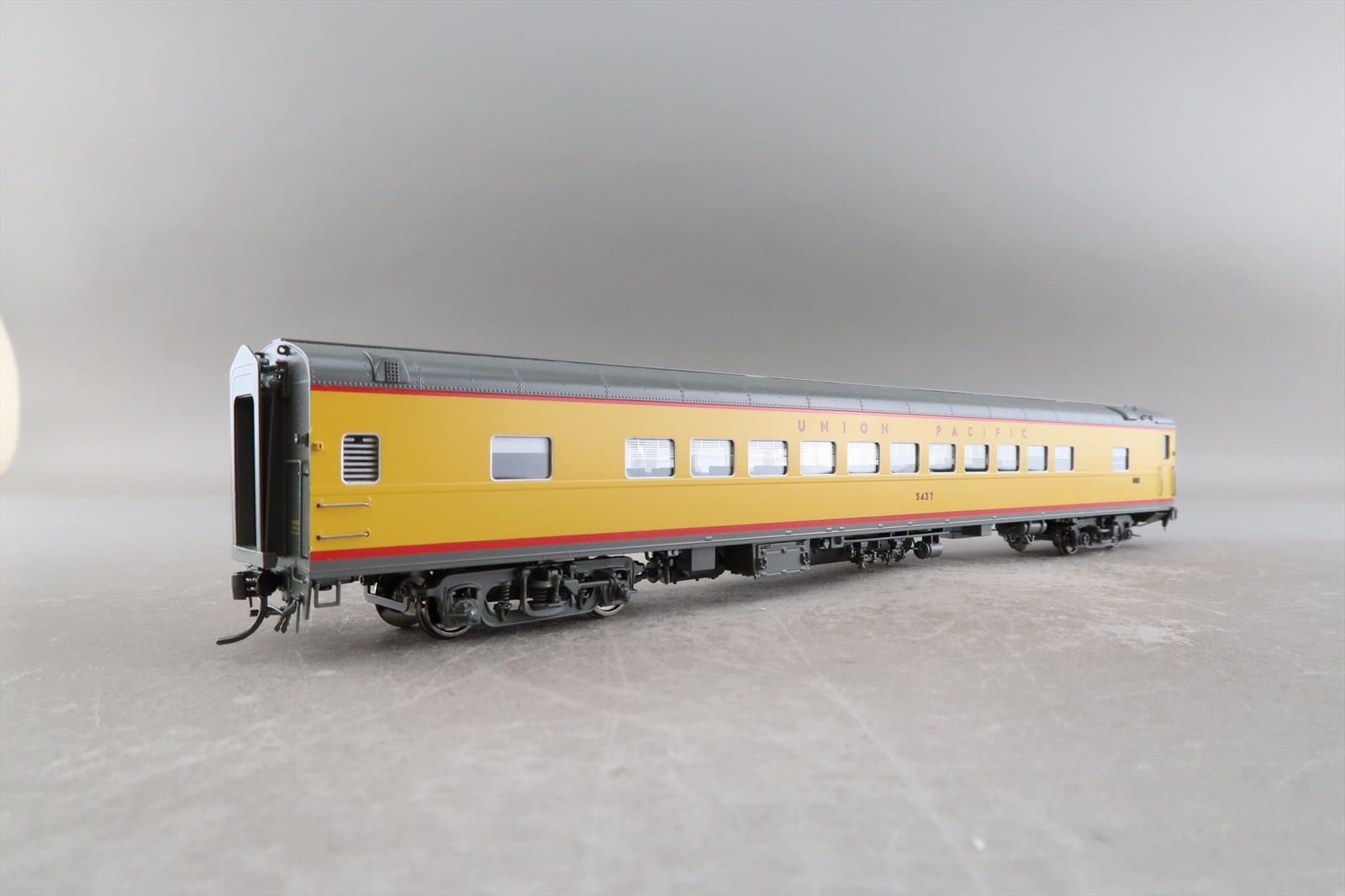 HO Brass Model - TCY 1385.5 UP Union Pacific LW 44 Seat Coach #5437 - F/P + Interior - 2011 Run ...