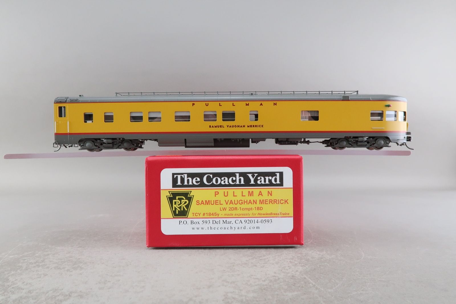 HO Brass Model - TCY 1845y PRR Pennsylvania LW 2-1-1 Observation ...