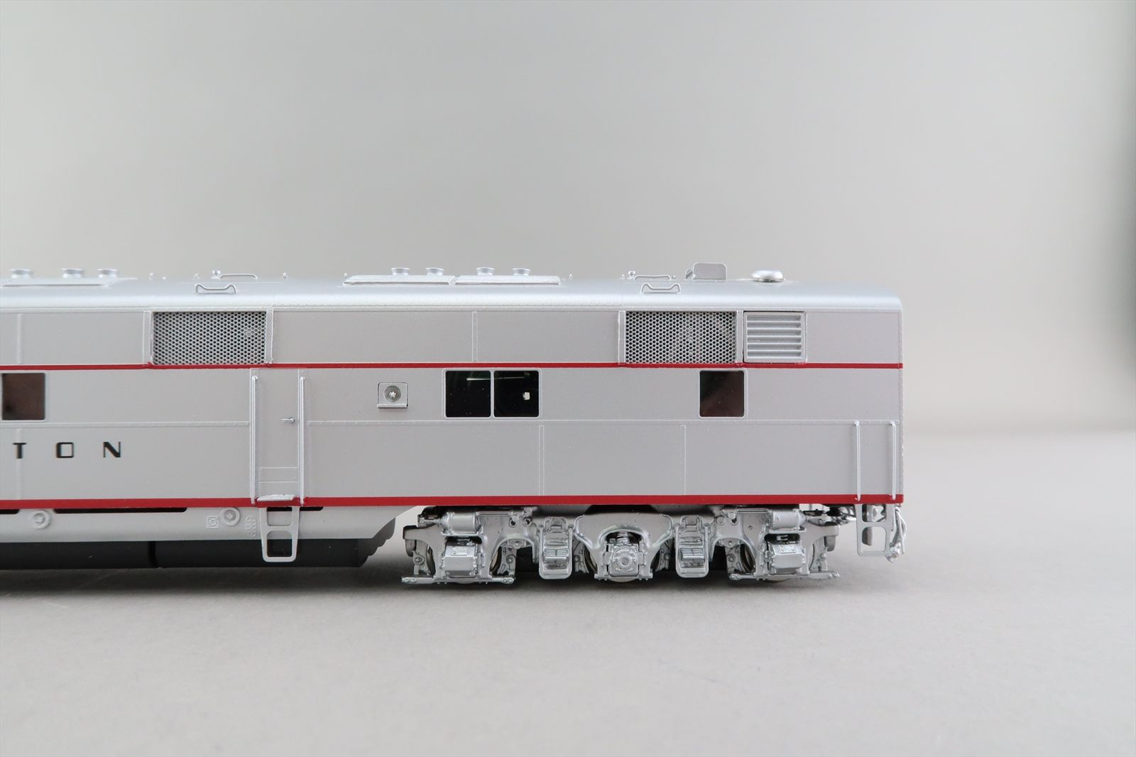 HO Brass Model - CIL 2194.1 CB&Q Burlington E7 E7A 1950's #9924-B Small Number Boards - F/P ...