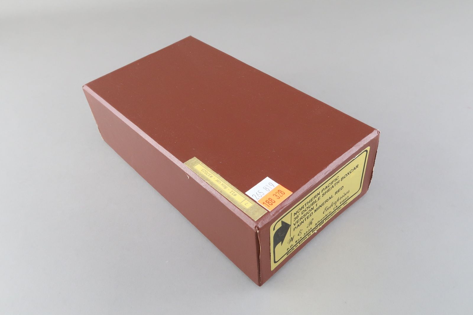 HO Brass Model - W&R Version 1 NP Northern Pacific 36' Double Sheath ...
