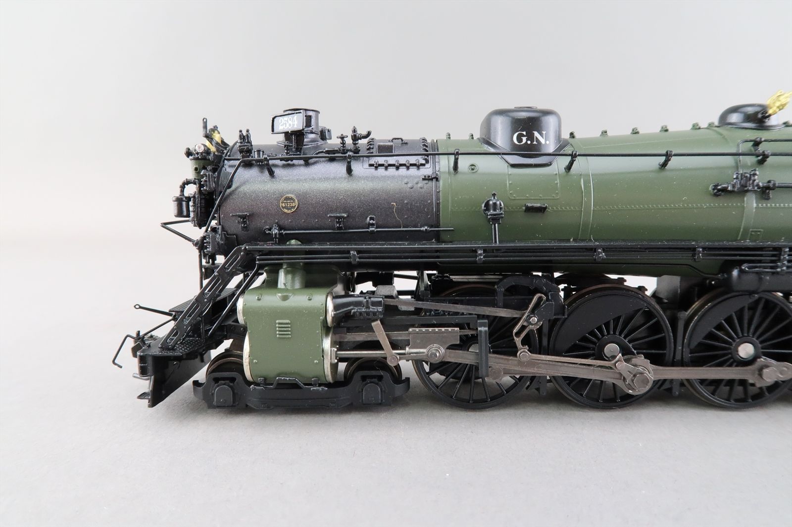 HO Brass Hybrid Model - BLI 2872 GN Great Northern S2 4-8-4 Open Cab ...