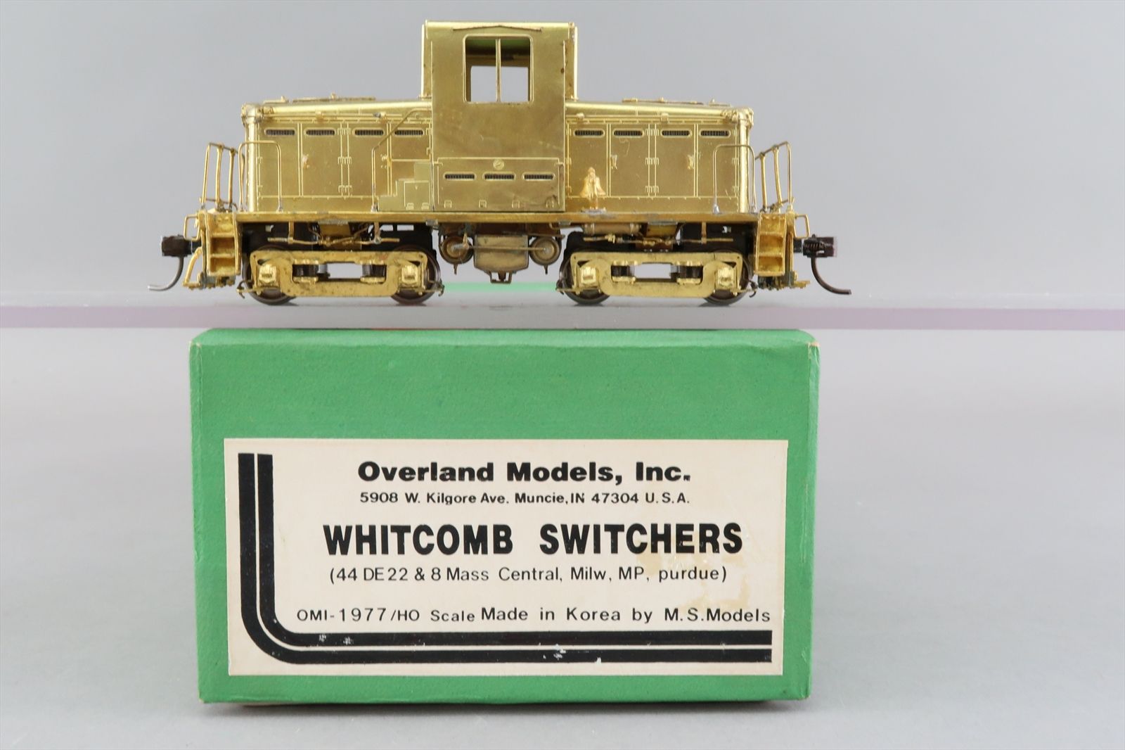 HO Brass Model - OMI 1977 Milwaukee Road Whitcomb Switcher - Unpainted ...