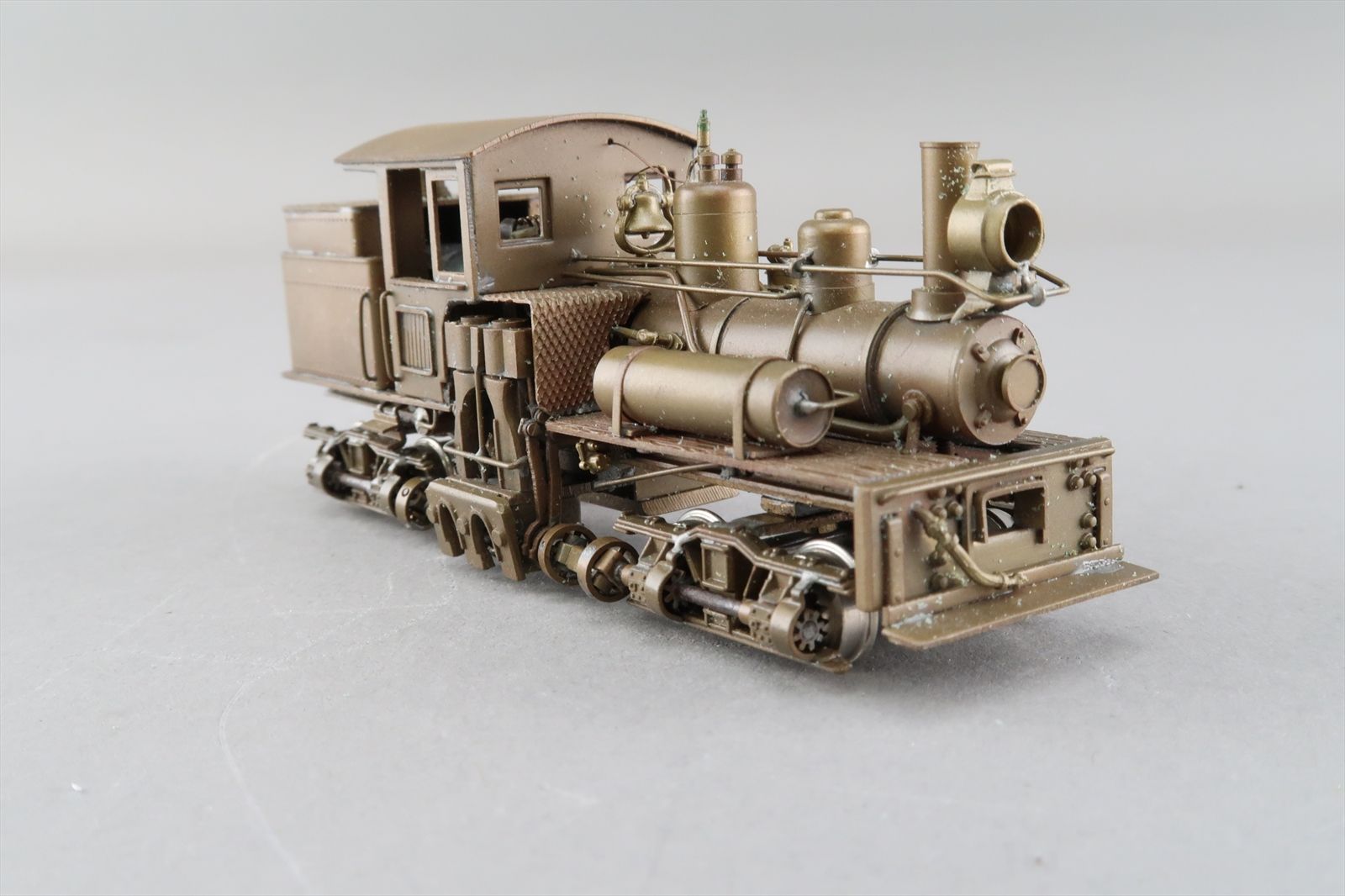 HO Brass Model Logging Locomotive - NWSL Class A 18 Ton Shay ...