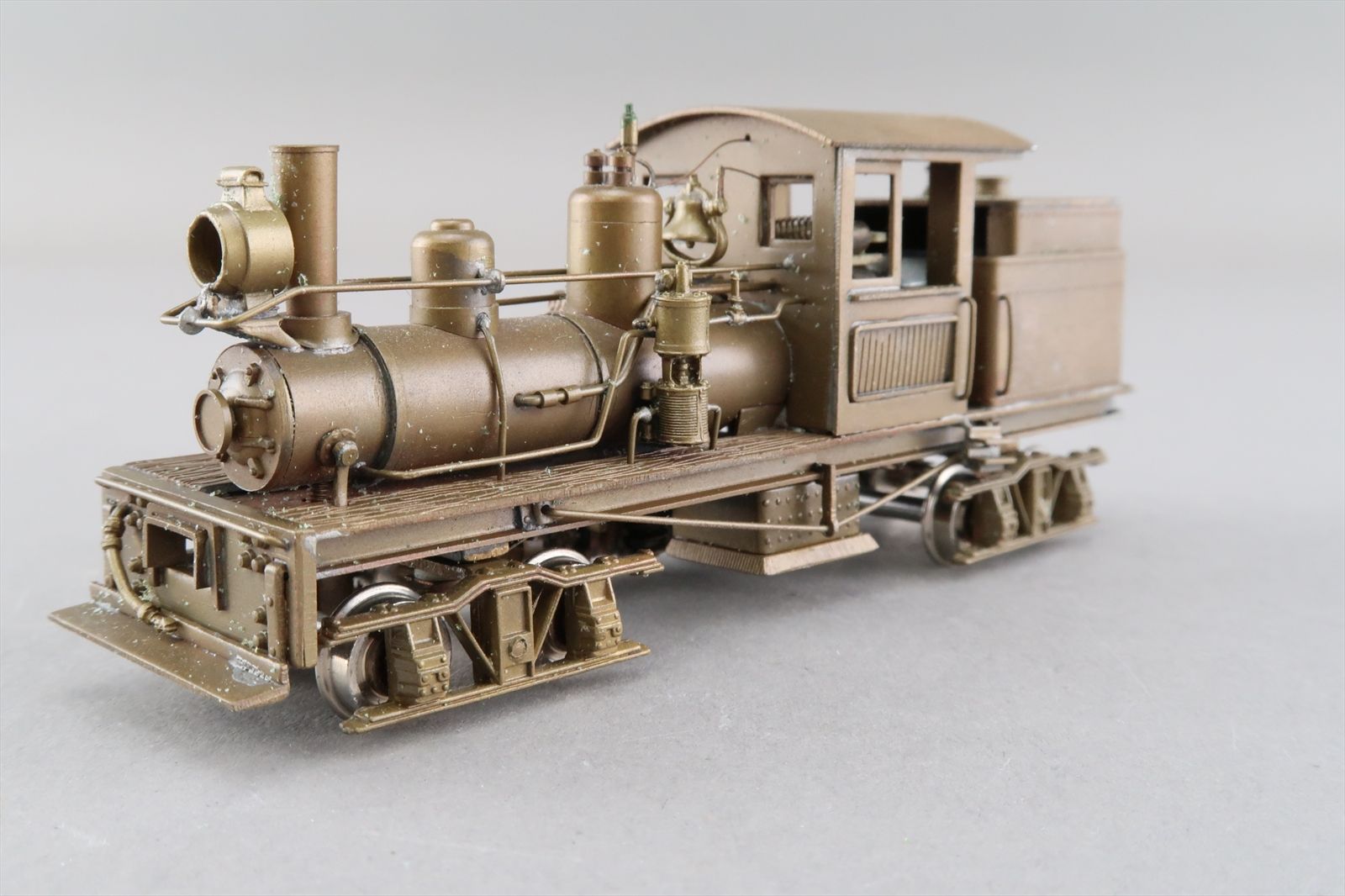 HO Brass Model Logging Locomotive - NWSL Class A 18 Ton Shay ...