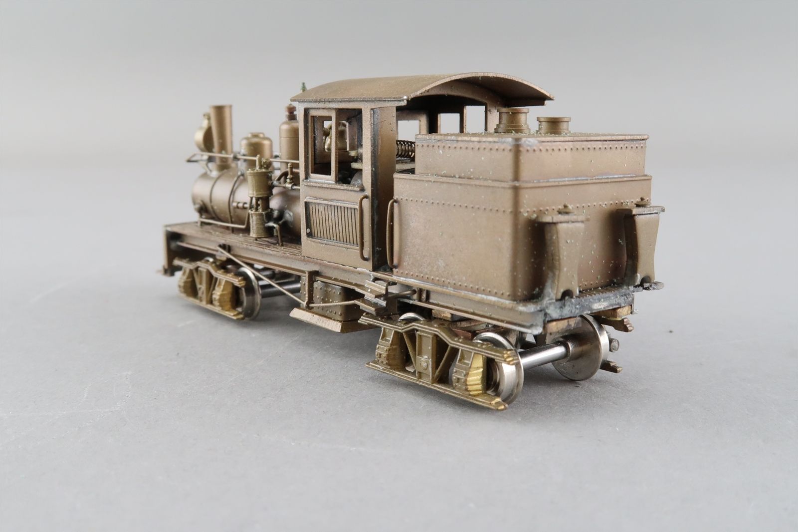 HO Brass Model Logging Locomotive - NWSL Class A 18 Ton Shay ...