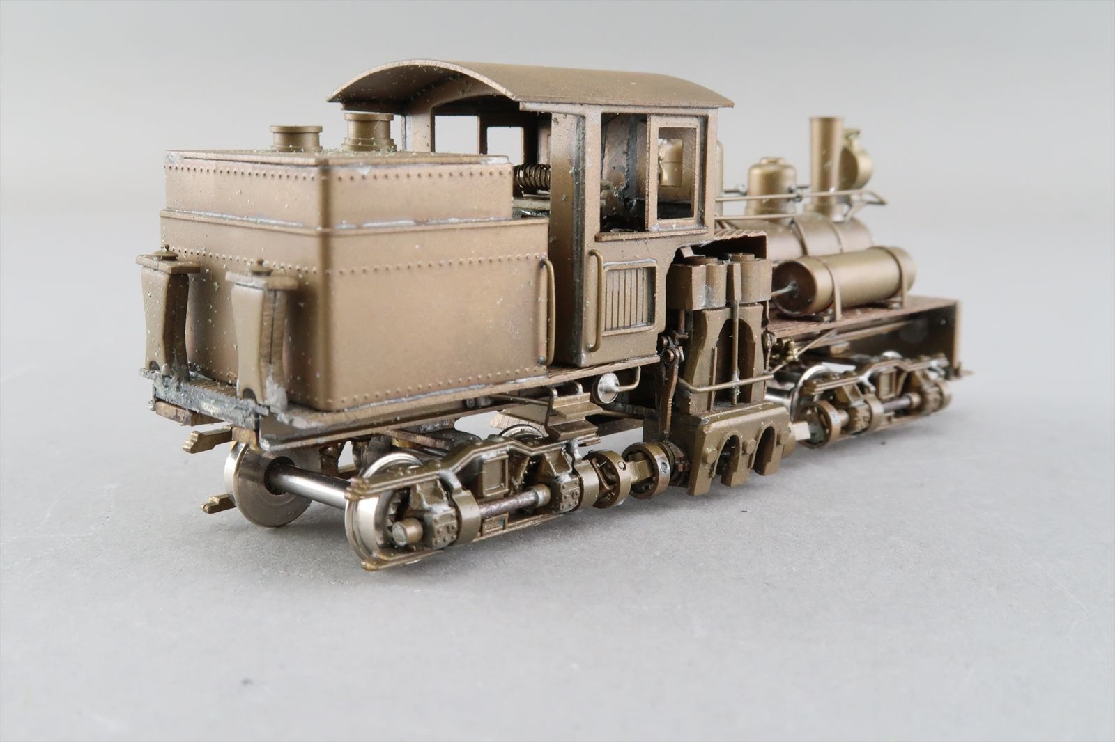 HO Brass Model Logging Locomotive - NWSL Class A 18 Ton Shay ...