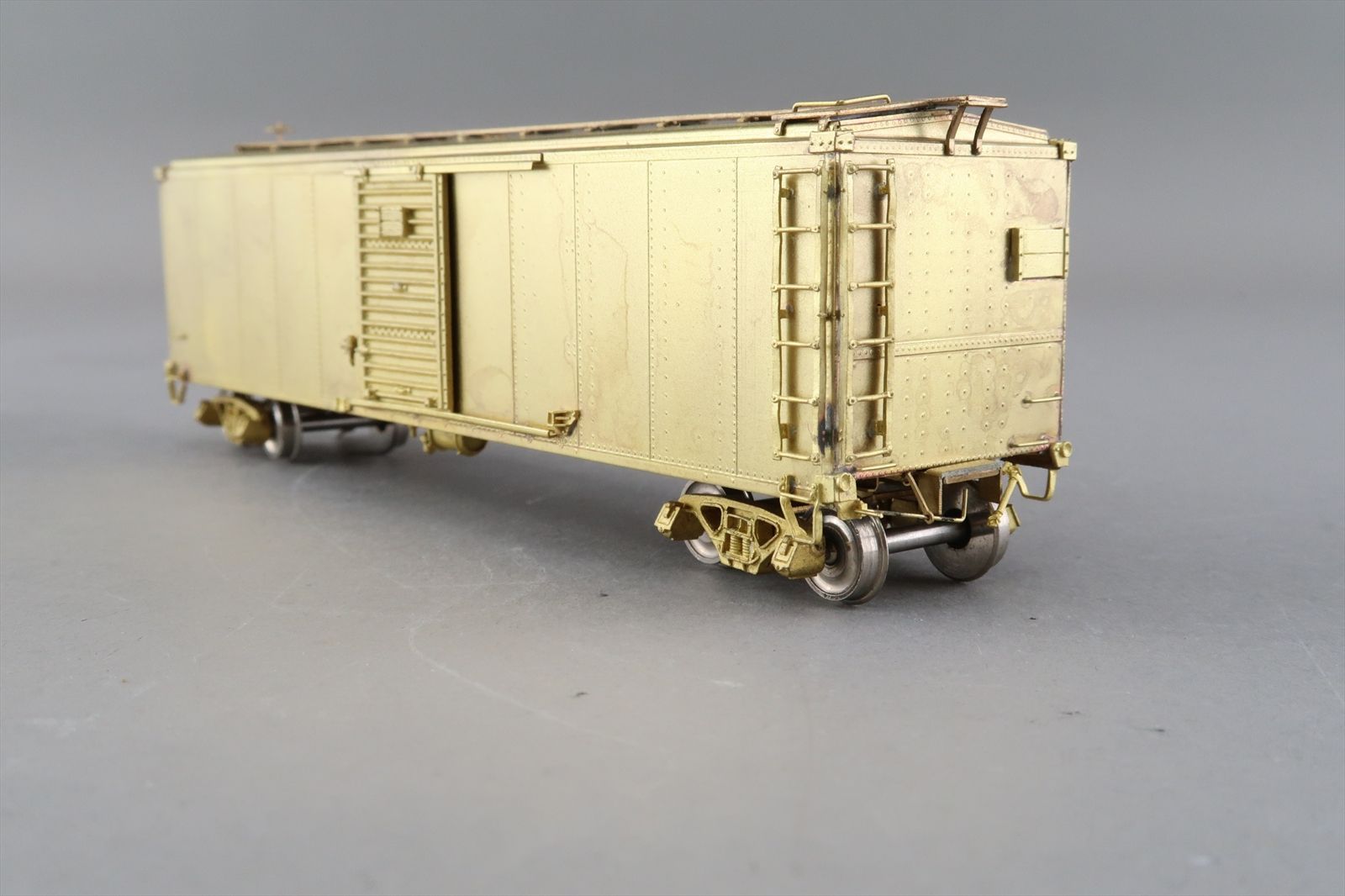 HO Brass Model Train - OMI 3013 PRR Pennsylvania X-29 Boxcar Corrugated ...