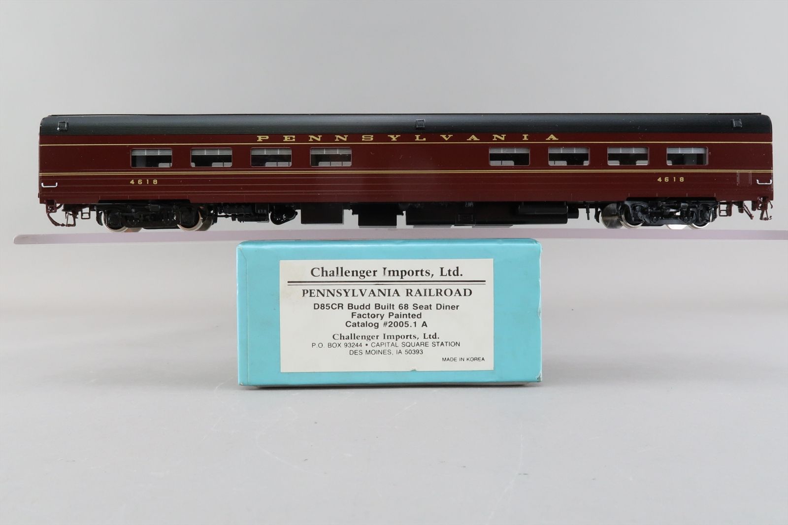 HO Brass Model - CIL 2005.1A PRR Pennsylvania Liberty Limited 68 Seat ...