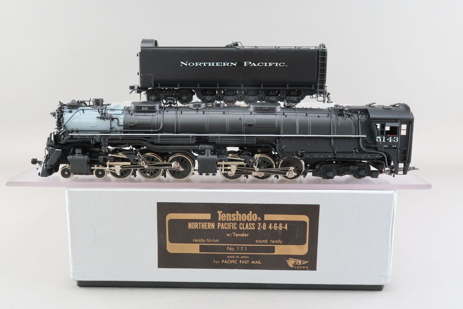 HO Brass Model - PFM 171 NP Northern Pacific Z-8 Challenger 4-6-6-4 ...