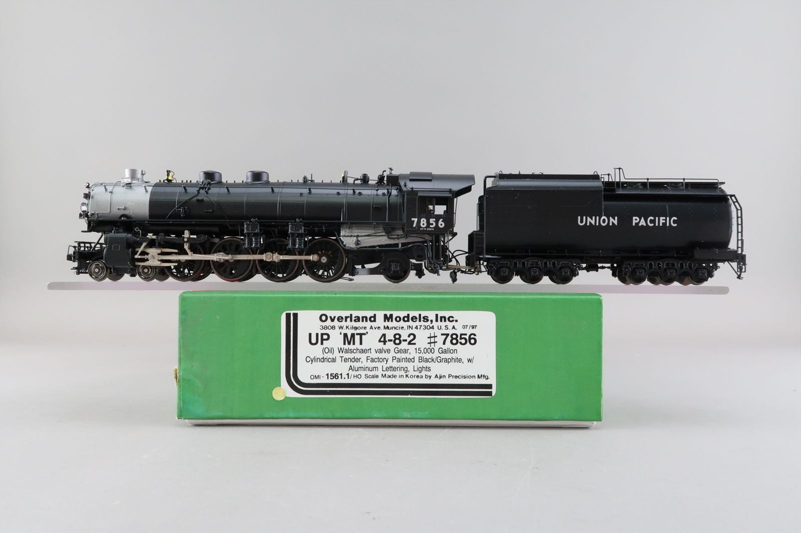 HO Brass Model - OMI 1561.1 UP Union Pacific MT 4-8-2 Oil #7856 - F/P ...