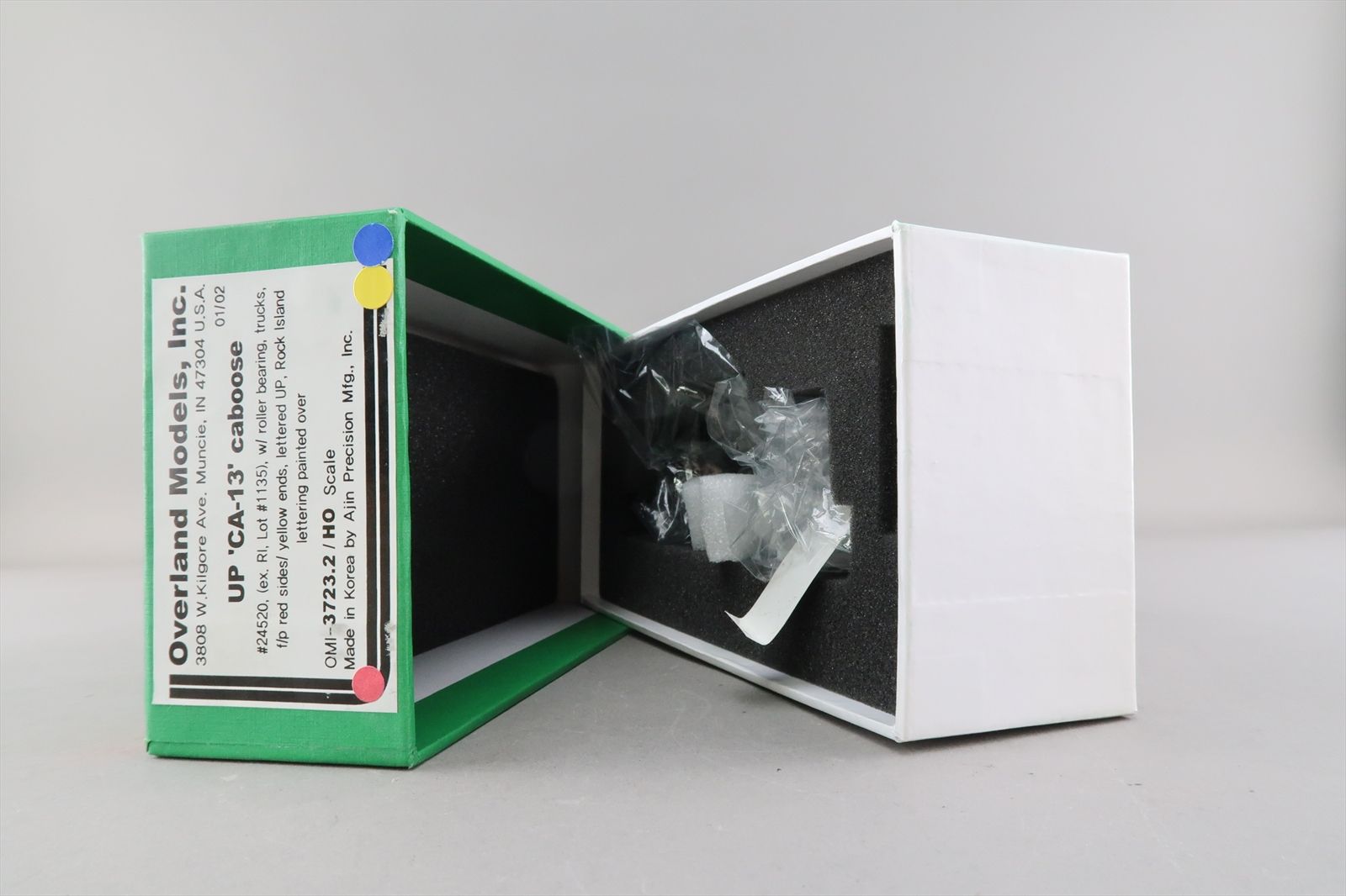 HO Brass Model - OMI 3723.2 UP Union Pacific CA-13 Caboose #24520 Rock ...