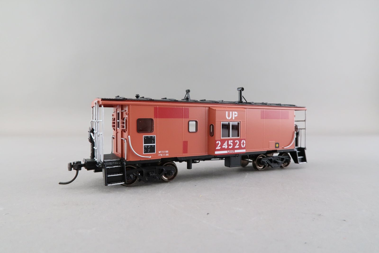 HO Brass Model - OMI 3723.2 UP Union Pacific CA-13 Caboose #24520 Rock ...