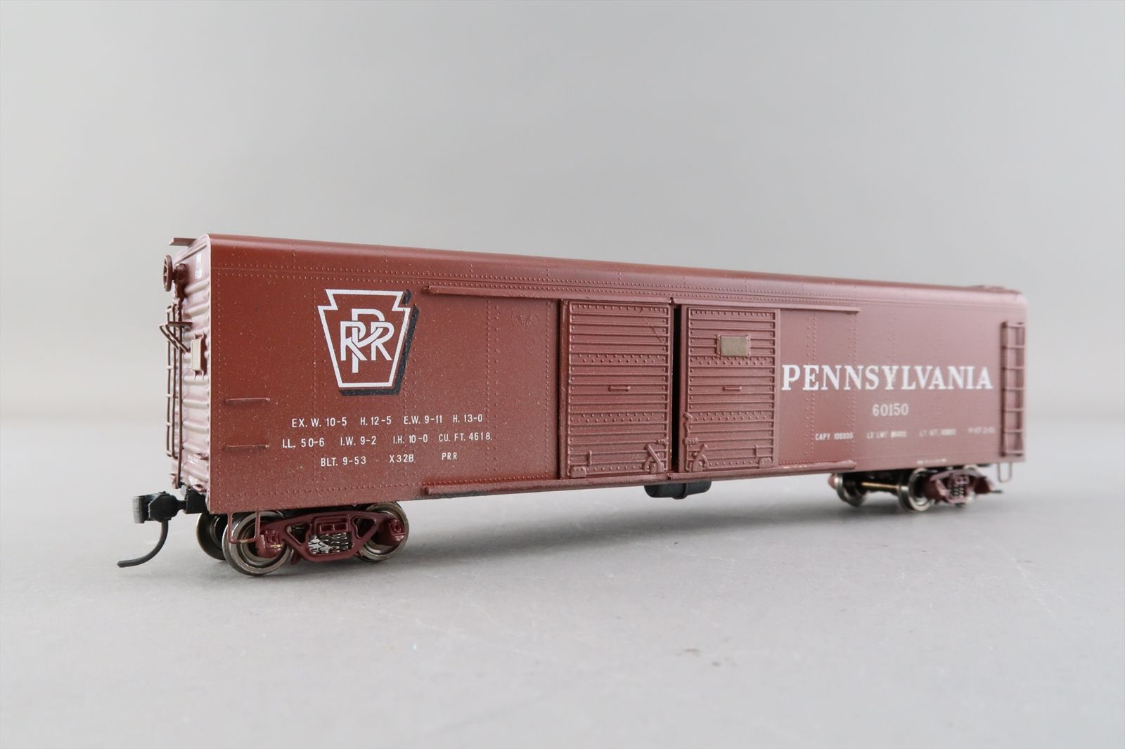 HO Brass Model - NPP PRR Pennsylvania 50' Boxcar Box Car 4 Door X-32 ...