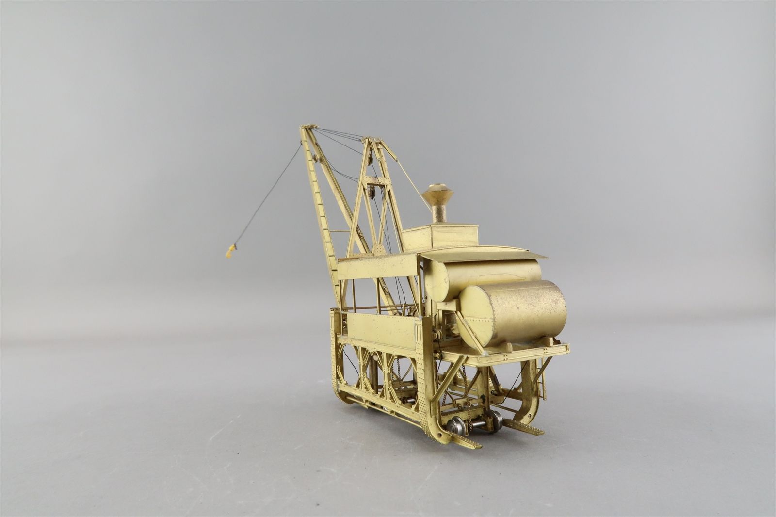 HO Brass Model - OMI 3041 McGiffert Log Loader MOW Maintenance of Way ...