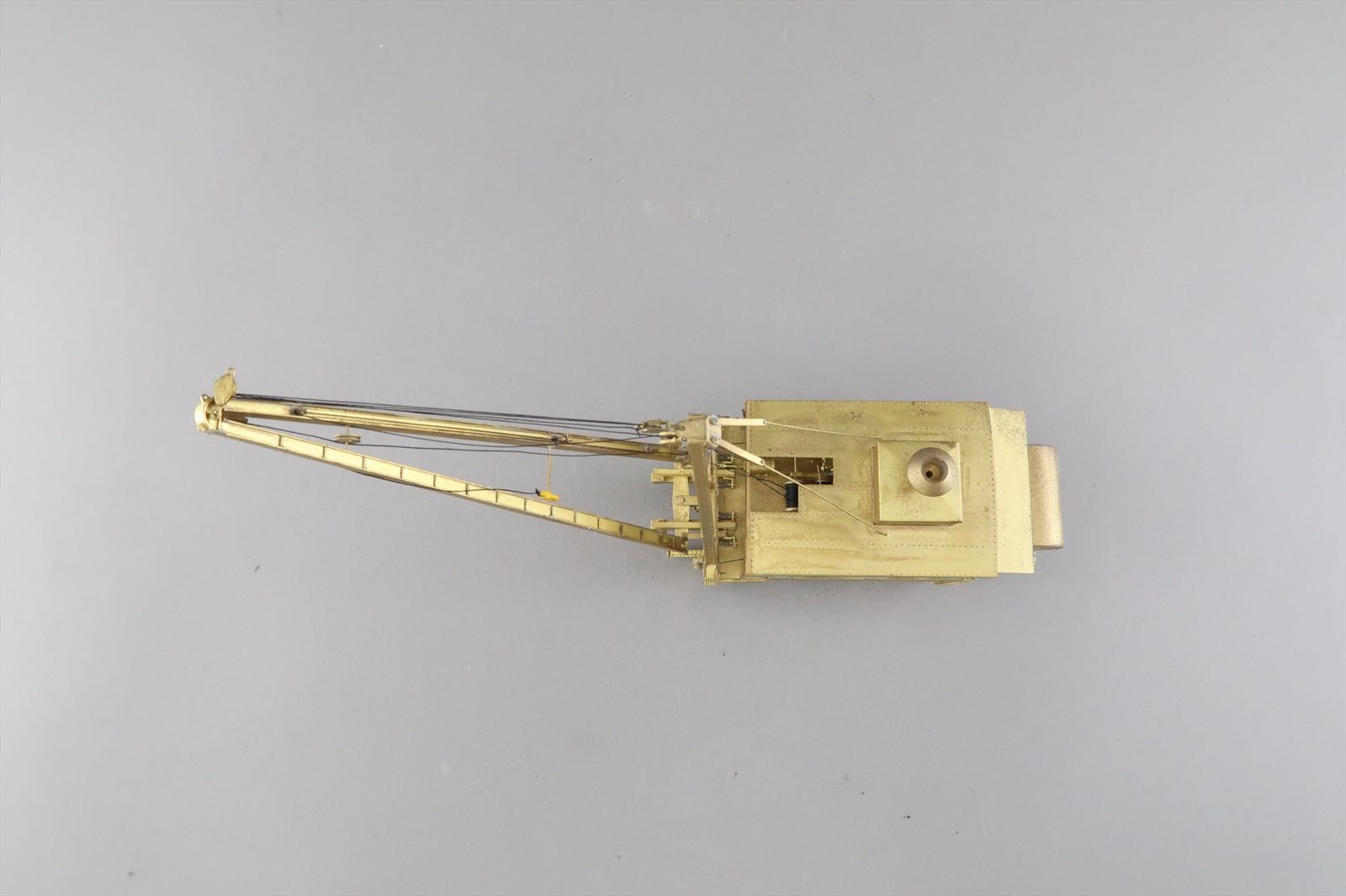 HO Brass Model - OMI 3041 McGiffert Log Loader MOW Maintenance of Way ...