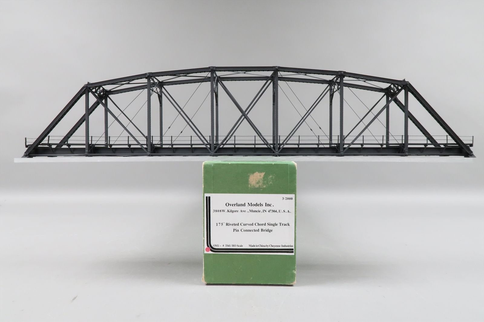 HO Brass Model - OMI 3341 175' Riveted Curved Chord Single Track Pin ...
