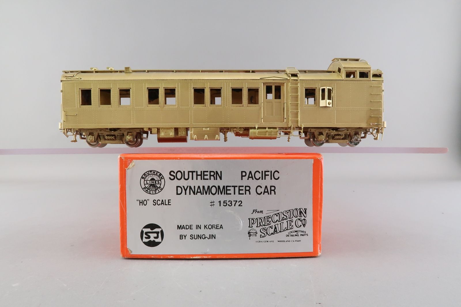 HO Brass Model - PSC 15372 SP Southern Pacific Dynamometer Car ...