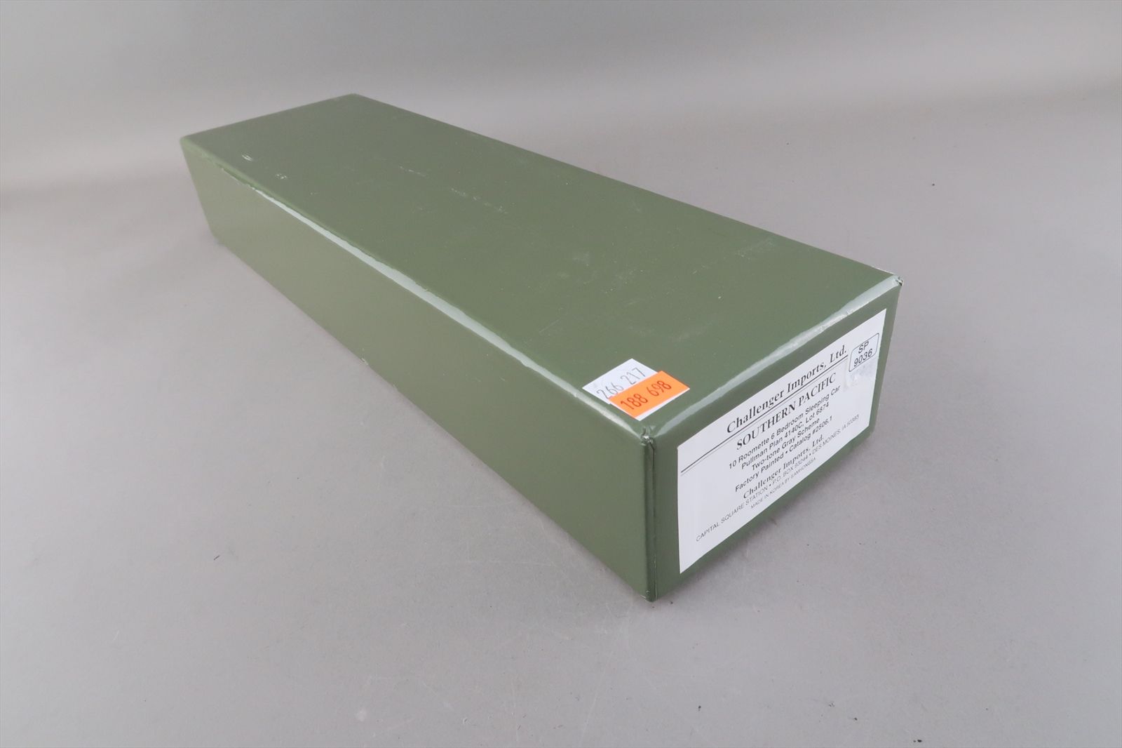 HO Brass Model - CIL 2506.1 SP Southern Pacific 10-6 Sleeper TTG Two ...