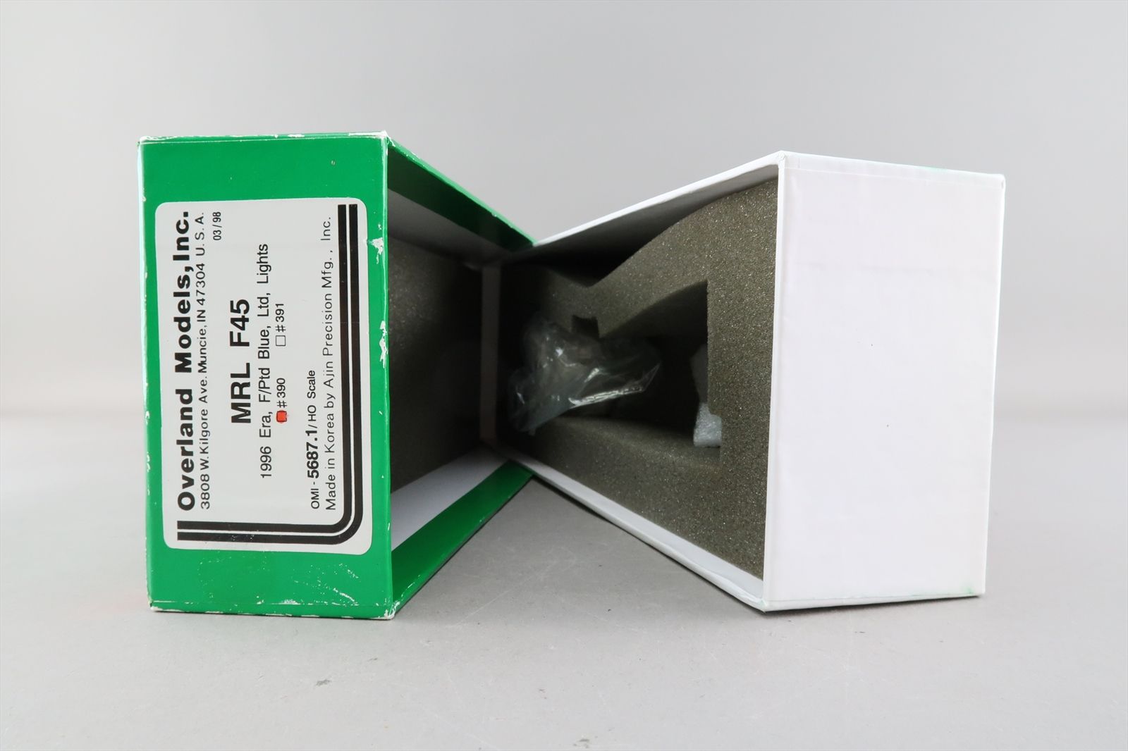 HO Brass Model - OMI 5687.1 MRL Montana Rail Link F45 1996 Era #390 - F ...