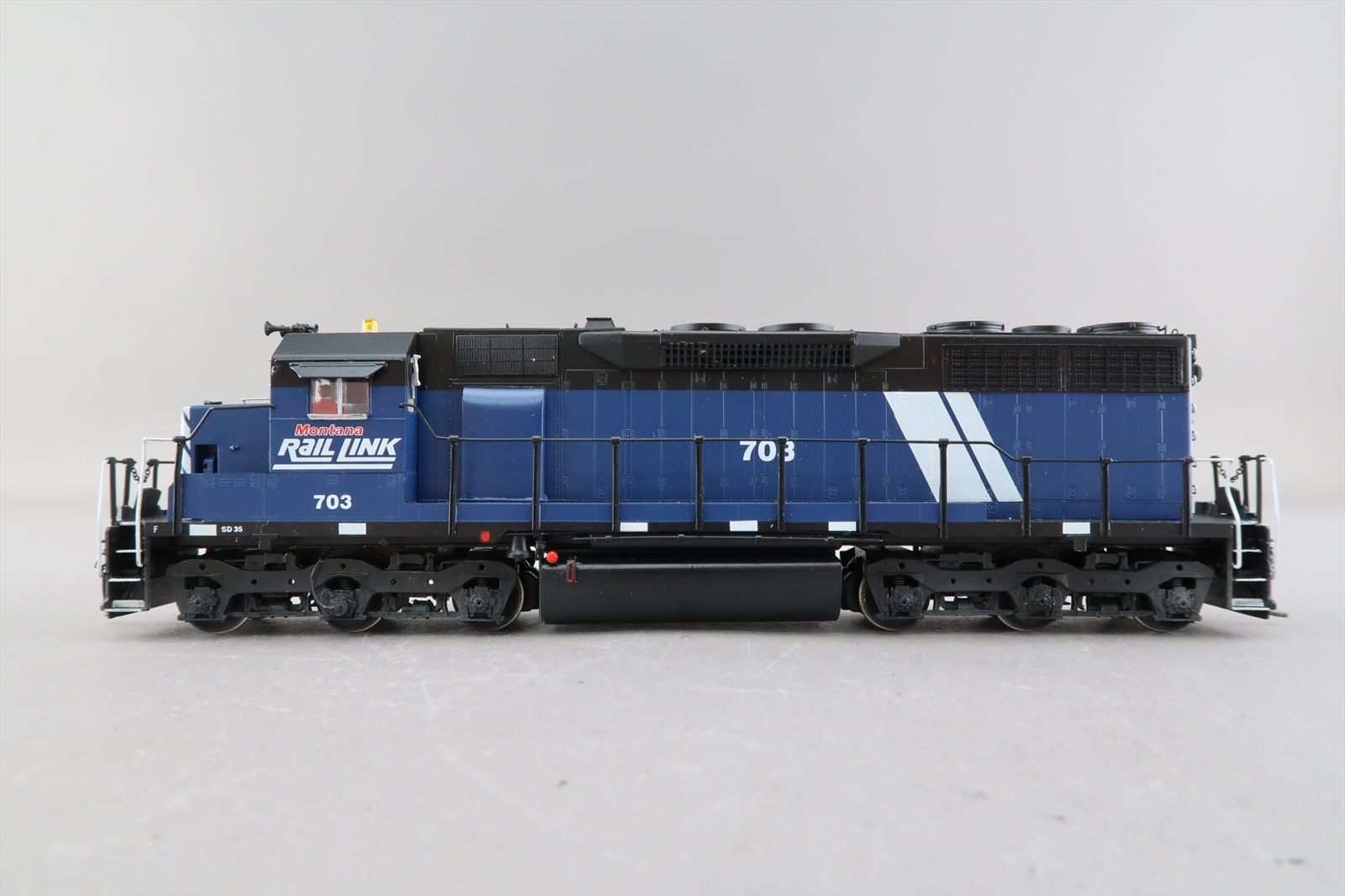 HO Brass Model - OMI 5530 ACL as MRL Montana Rail Link SD35 #703 - Pro Paint + Detail by Mike ...