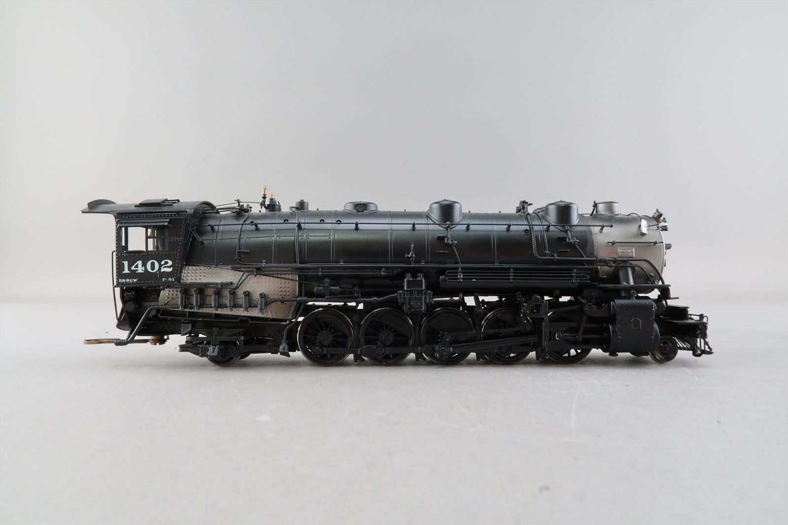 HO Brass Model - PFM D&RGW Rio Grande 2-10-2 Late Crown #1402 - Custom ...