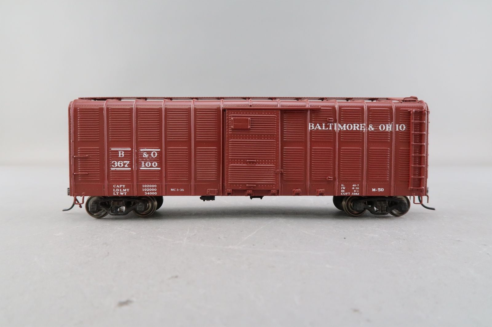 HO Brass Model - PSC 15746-1 B&O Baltimore & Ohio M-50 Corrugated ...